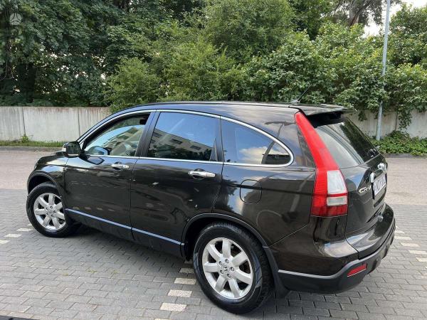 Brown Honda CR-V 2008 in Vilnius, with an engine capacity of 2.00 L and mileage of 256 thousand km for 4650 €, photo 4 on AUTOMOTO.COM.LV