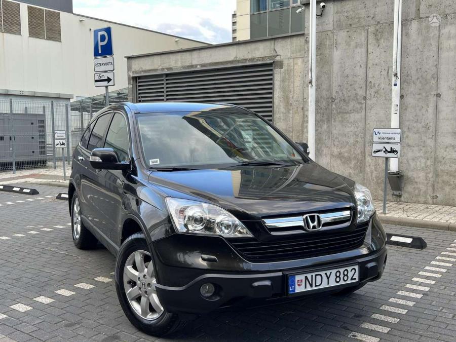 Brown Honda CR-V 2008 in Vilnius, with an engine capacity of 2.00 L and mileage of 256 thousand km for 4650 €, photo 6 on AUTOMOTO.COM.LV