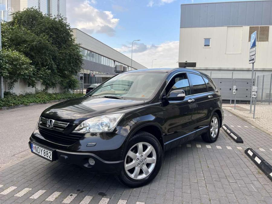 Brown Honda CR-V 2008 in Vilnius, with an engine capacity of 2.00 L and mileage of 256 thousand km for 4650 €, photo 15 on AUTOMOTO.COM.LV