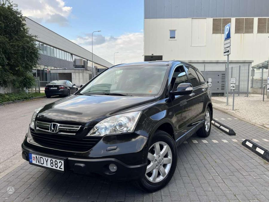 Brown Honda CR-V 2008 in Vilnius, with an engine capacity of 2.00 L and mileage of 255 thousand km for 4950 €, photo 8 on AUTOMOTO.COM.LV