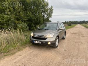 Brown Honda CR-V 2008 in Valmiera, with an engine capacity of 2.00 L and mileage of 368 thousand km for 3777 €, photo  on AUTOMOTO.COM.LV