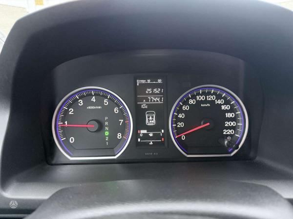 Brown Honda CR-V 2008 in Kaunas, with an engine capacity of 2.00 L and mileage of 251 thousand km for 4400 €, photo 10 on AUTOMOTO.COM.LV