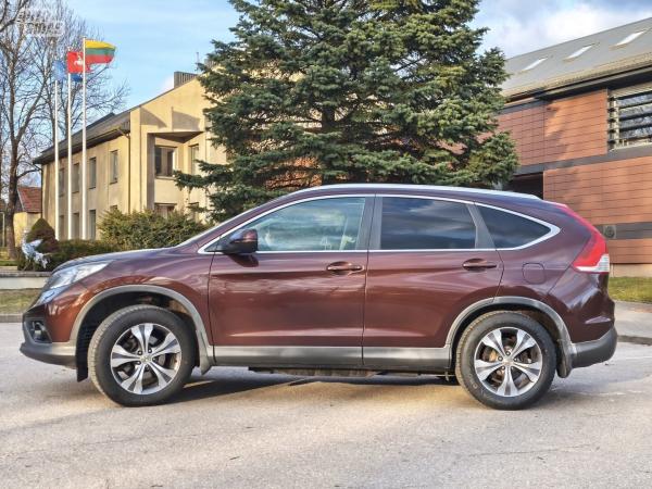 Brown Honda CR-V 2012 in Vilnius, with an engine capacity of 2.20 L and mileage of 255 thousand km for 9000 €, photo 6 on AUTOMOTO.COM.LV