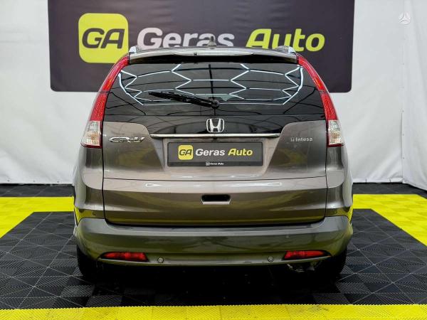 Brown Honda CR-V 2013 in Vilnius, with an engine capacity of 2.20 L and mileage of 241 thousand km for 10490 €, photo 5 on AUTOMOTO.COM.LV