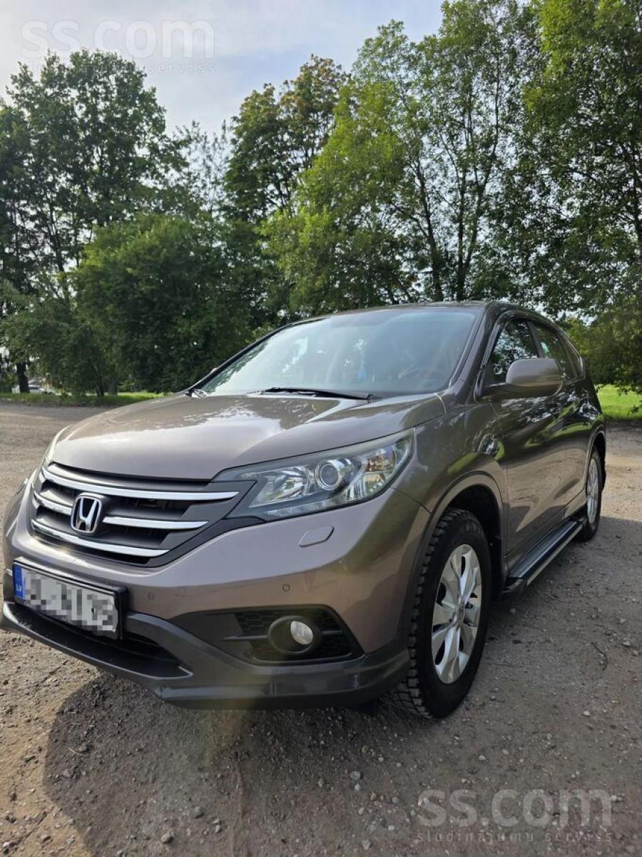 Brūns Honda CR-V 2013 Saldus, ar dzinēja tilpumu 1.60 L un nobraukumu 102 tūkst. km par 9495 €, foto 4 vietnē AUTOMOTO.COM.LV