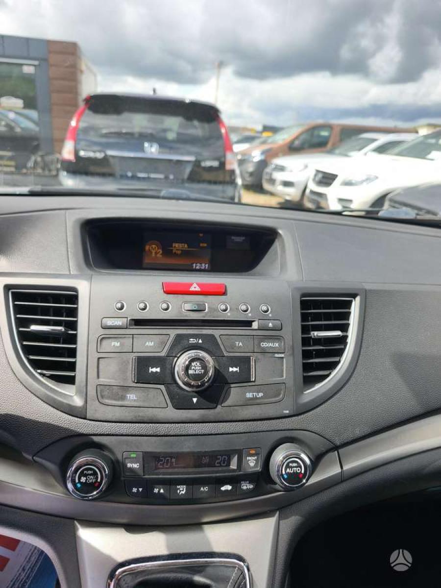 Brown Honda CR-V 2013 in Vilnius, with an engine capacity of 2.20 L and mileage of 221 thousand km for 9950 €, photo 20 on AUTOMOTO.COM.LV