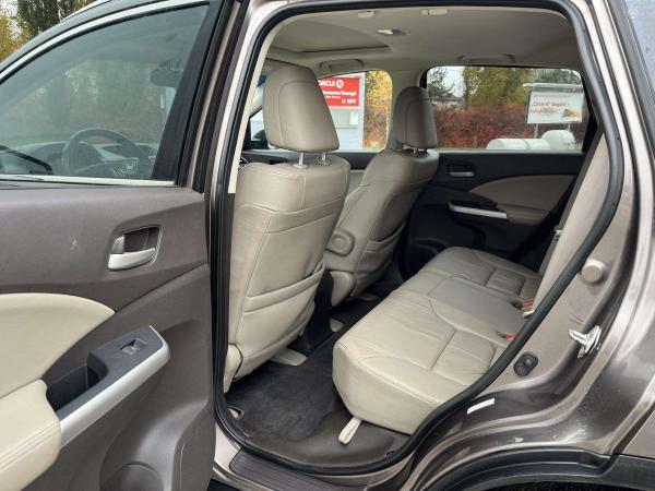 Brown Honda CR-V 2013 in Taurage, with an engine capacity of 2.35 L and mileage of 168 thousand km for 5800 €, photo 8 on AUTOMOTO.COM.LV