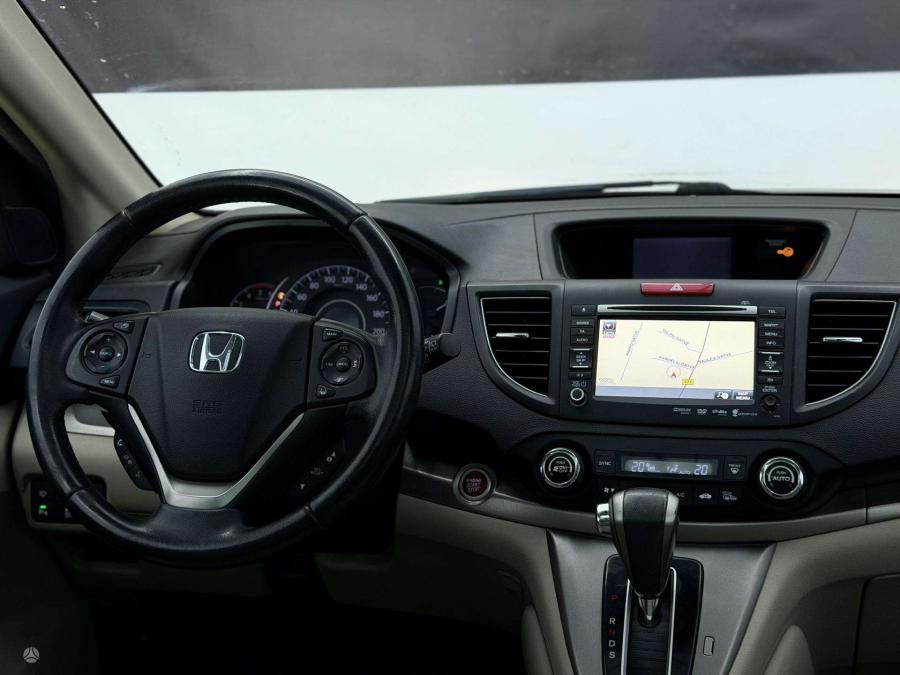 Brown Honda CR-V 2013 in Vilnius, with an engine capacity of 2.20 L and mileage of 241 thousand km for 9800 €, photo 18 on AUTOMOTO.COM.LV