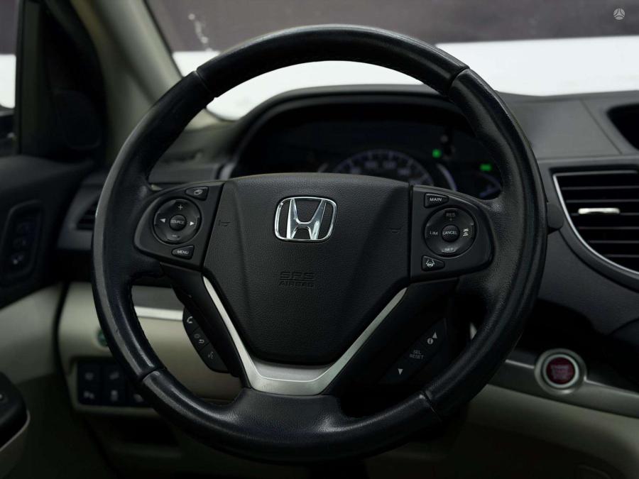 Brown Honda CR-V 2013 in Vilnius, with an engine capacity of 2.20 L and mileage of 241 thousand km for 9800 €, photo 19 on AUTOMOTO.COM.LV