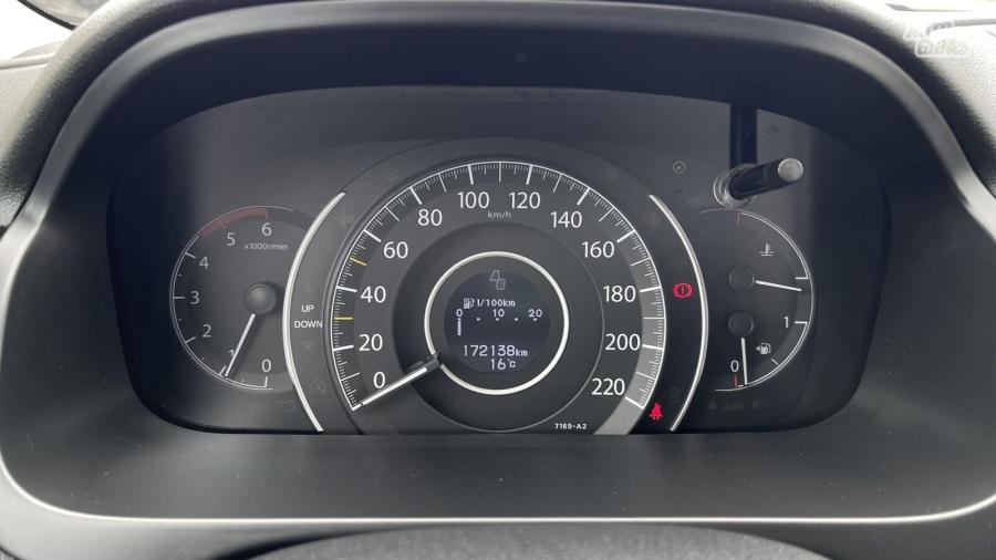 Brown Honda CR-V 2014 in Marijampole, with an engine capacity of 2.20 L and mileage of 172 thousand km for 10990 €, photo 14 on AUTOMOTO.COM.LV
