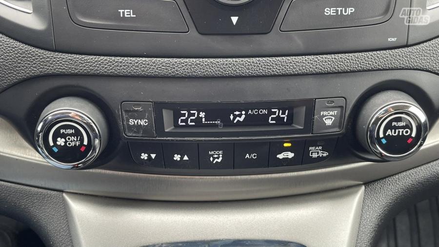 Brown Honda CR-V 2014 in Marijampole, with an engine capacity of 2.20 L and mileage of 172 thousand km for 10990 €, photo 29 on AUTOMOTO.COM.LV