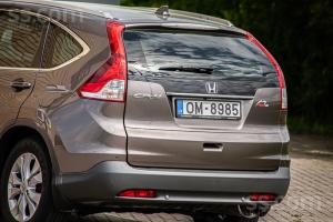 Brown Honda CR-V 2014 in Tukums, with an engine capacity of 2.20 L and mileage of 0 thousand km for 7390 €, photo 5 on AUTOMOTO.COM.LV