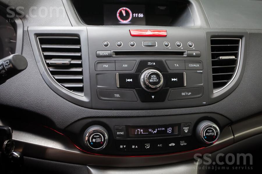 Brown Honda CR-V 2014 in Tukums, with an engine capacity of 2.20 L and mileage of 0 thousand km for 7390 €, photo 21 on AUTOMOTO.COM.LV