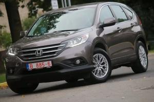 Brown Honda CR-V 2014 in Riga, with an engine capacity of 1.60 L and mileage of 208 thousand km for 9390 €, photo  on AUTOMOTO.COM.LV