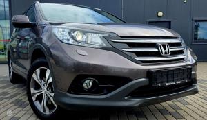 Brown Honda CR-V 2014 in Siauliai, with an engine capacity of 2.20 L and mileage of 240 thousand km for 11250 €, photo  on AUTOMOTO.COM.LV