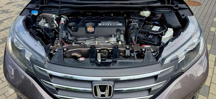 Brūns Honda CR-V 2014 Šauļi, ar dzinēja tilpumu 2.20 L un nobraukumu 240 tūkst. km par 11250 €, foto 36 vietnē AUTOMOTO.COM.LV