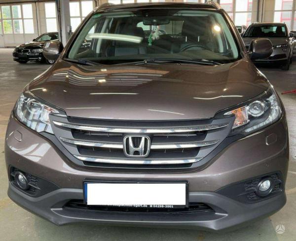 Brown Honda CR-V 2014 in Vilnius, with an engine capacity of 2.00 L and mileage of 105 thousand km for 15999 €, photo 3 on AUTOMOTO.COM.LV