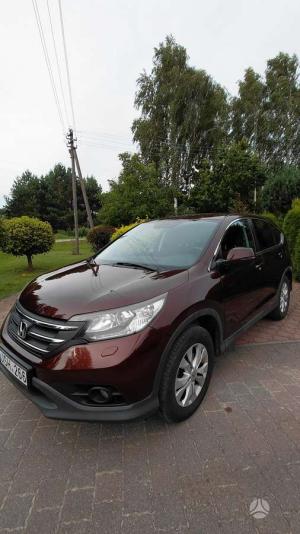 Brown Honda CR-V 2014 in Vilnius, with an engine capacity of 2.20 L and mileage of 248 thousand km for 10500 €, photo  on AUTOMOTO.COM.LV