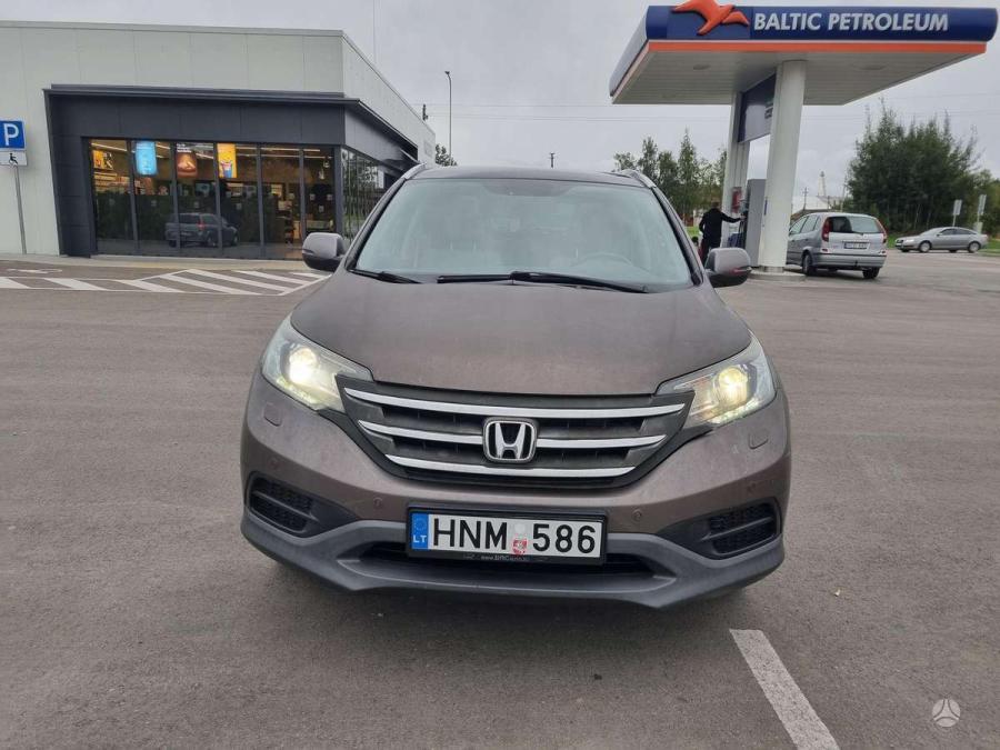 Brūns Honda CR-V 2014 Tauragė, ar dzinēja tilpumu 2.20 L un nobraukumu 170 tūkst. km par 7700 €, foto 3 vietnē AUTOMOTO.COM.LV