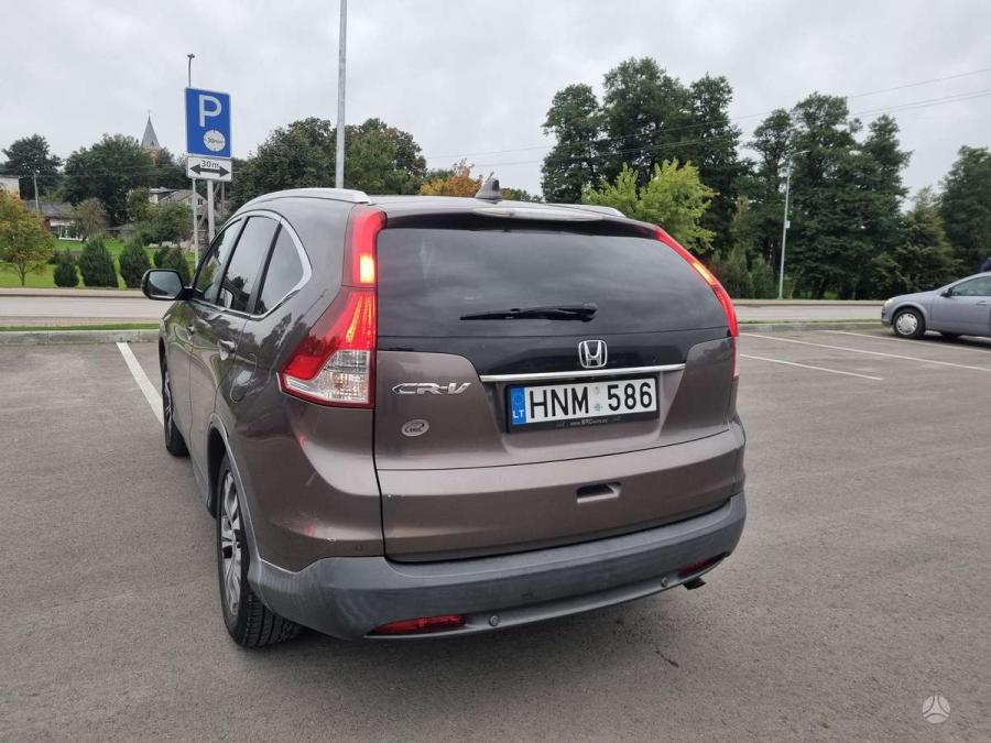 Brūns Honda CR-V 2014 Tauragė, ar dzinēja tilpumu 2.20 L un nobraukumu 170 tūkst. km par 7700 €, foto 8 vietnē AUTOMOTO.COM.LV