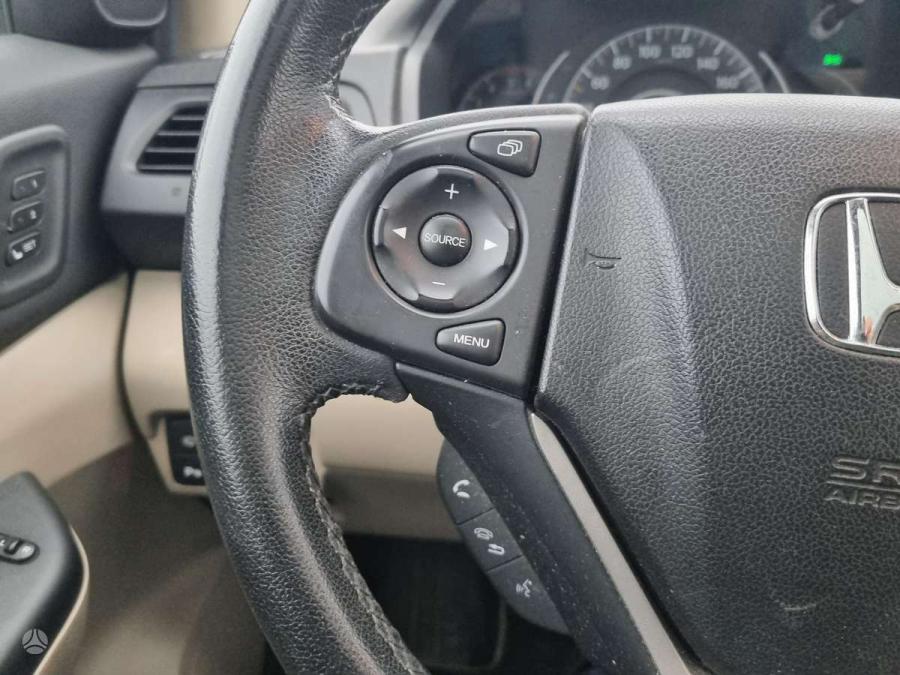 Brūns Honda CR-V 2014 Tauragė, ar dzinēja tilpumu 2.20 L un nobraukumu 170 tūkst. km par 7700 €, foto 22 vietnē AUTOMOTO.COM.LV