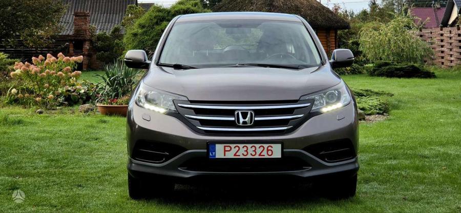Brūns Honda CR-V 2014 Prienai, ar dzinēja tilpumu 1.60 L un nobraukumu 299 tūkst. km par 7250 €, foto 3 vietnē AUTOMOTO.COM.LV