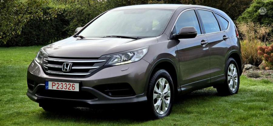 Brūns Honda CR-V 2014 Prienai, ar dzinēja tilpumu 1.60 L un nobraukumu 299 tūkst. km par 7250 €, foto 14 vietnē AUTOMOTO.COM.LV