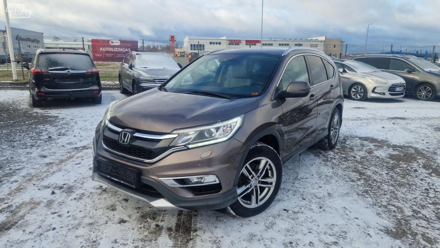 Brūns Honda CR-V 2015 Marijampole, ar dzinēja tilpumu 1.60 L un nobraukumu 330 tūkst. km par 11700 €, foto 1 vietnē AUTOMOTO.COM.LV