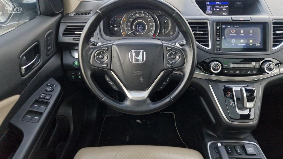 Brūns Honda CR-V 2015 Marijampole, ar dzinēja tilpumu 1.60 L un nobraukumu 330 tūkst. km par 11700 €, foto 11 vietnē AUTOMOTO.COM.LV