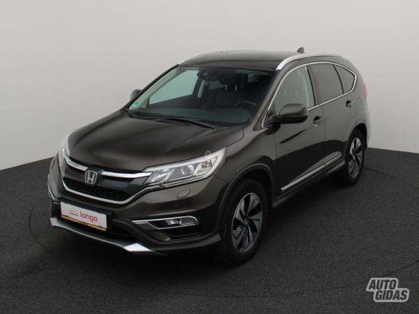Brown Honda CR-V 2015 in Vilnius, with an engine capacity of 1.60 L and mileage of 235 thousand km for 13799 €, photo 1 on AUTOMOTO.COM.LV