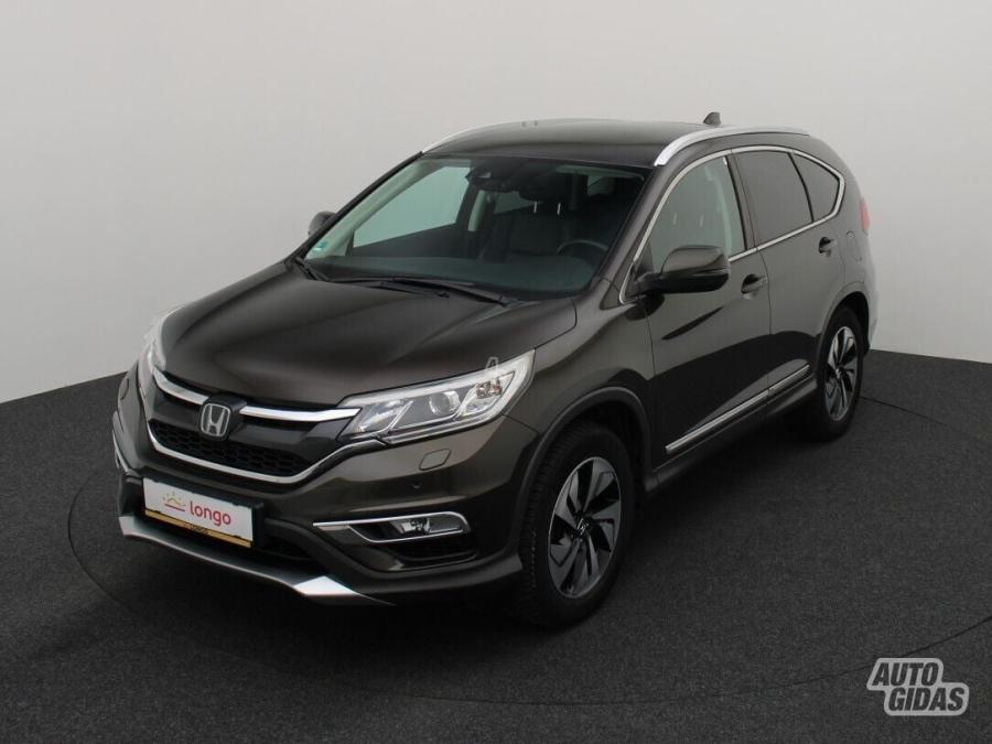 Brown Honda CR-V 2015 in Vilnius, with an engine capacity of 1.60 L and mileage of 235 thousand km for 13799 €, photo 1 on AUTOMOTO.COM.LV