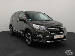 Brown Honda CR-V 2015 in Vilnius, with an engine capacity of 1.60 L and mileage of 235 thousand km for 13799 €, photo 10 on AUTOMOTO.COM.LV