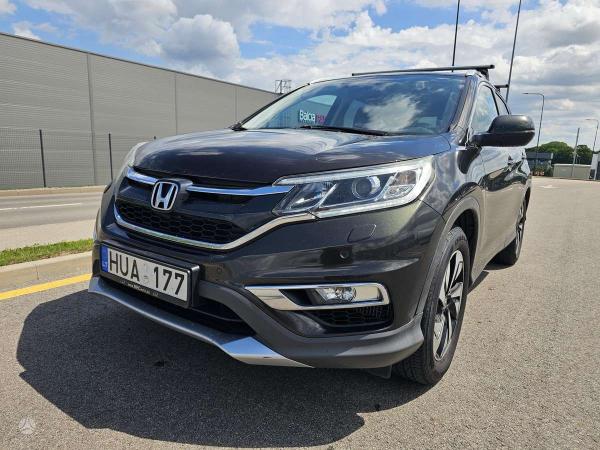 Brown Honda CR-V 2015 in Kaunas, with an engine capacity of 1.60 L and mileage of 166 thousand km for 10300 €, photo 3 on AUTOMOTO.COM.LV