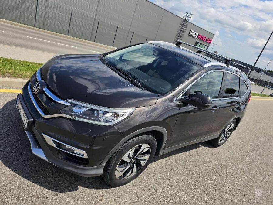 Brūns Honda CR-V 2015 Kauņa, ar dzinēja tilpumu 1.60 L un nobraukumu 166 tūkst. km par 10300 €, foto 5 vietnē AUTOMOTO.COM.LV