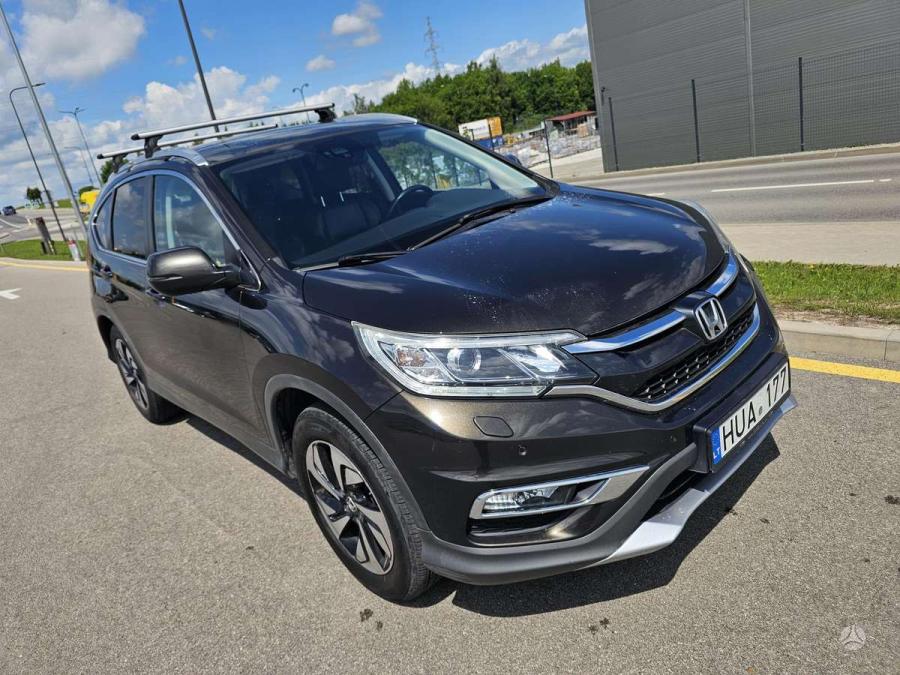Brūns Honda CR-V 2015 Kauņa, ar dzinēja tilpumu 1.60 L un nobraukumu 166 tūkst. km par 10300 €, foto 14 vietnē AUTOMOTO.COM.LV