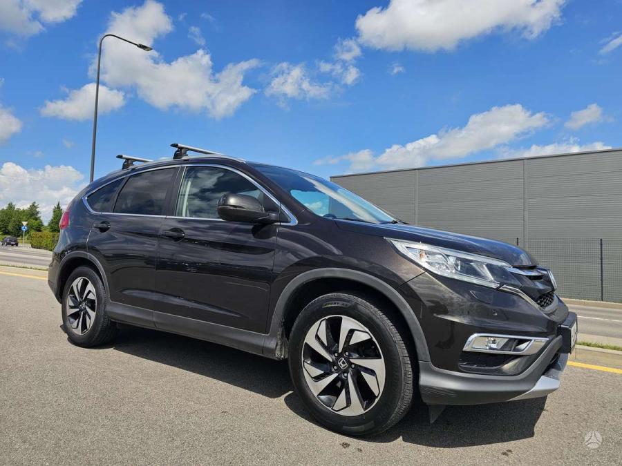 Brūns Honda CR-V 2015 Kauņa, ar dzinēja tilpumu 1.60 L un nobraukumu 166 tūkst. km par 10300 €, foto 16 vietnē AUTOMOTO.COM.LV