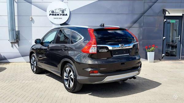 Brown Honda CR-V 2015 in Kaunas, with an engine capacity of 1.60 L and mileage of 184 thousand km for 12950 €, photo 7 on AUTOMOTO.COM.LV