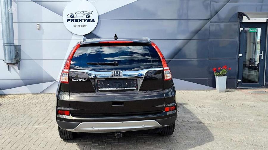 Brown Honda CR-V 2015 in Kaunas, with an engine capacity of 1.60 L and mileage of 184 thousand km for 12950 €, photo 9 on AUTOMOTO.COM.LV