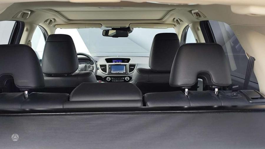 Brown Honda CR-V 2015 in Kaunas, with an engine capacity of 1.60 L and mileage of 184 thousand km for 12950 €, photo 13 on AUTOMOTO.COM.LV