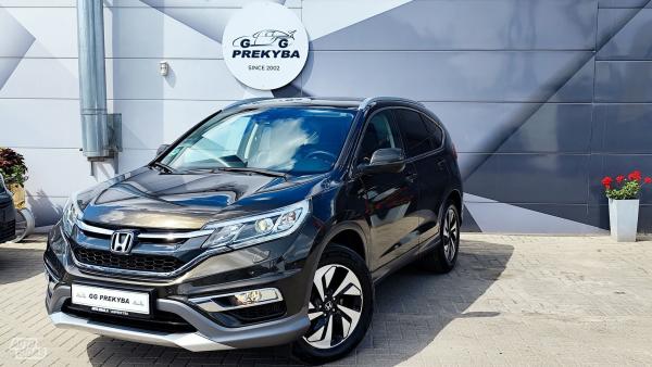 Brown Honda CR-V 2015 in Ramuciai, with an engine capacity of 1.60 L and mileage of 184 thousand km for 12950 €, photo 4 on AUTOMOTO.COM.LV