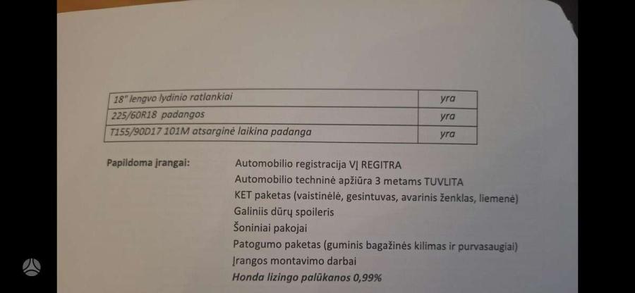 Коричневый Хонда СРВ 2015 в Каунас, объемом двигателя 1.60 л и пробегом 250 тыс. км за 10400 €, фото 45 на AUTOMOTO.COM.LV