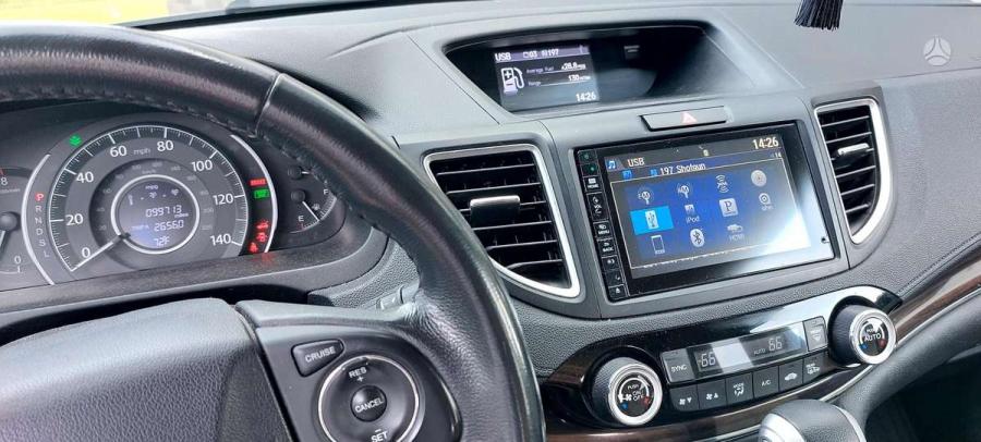 Brūns Honda CR-V 2015 Mažeikiai, ar dzinēja tilpumu 2.36 L un nobraukumu 161 tūkst. km par 12100 €, foto 3 vietnē AUTOMOTO.COM.LV