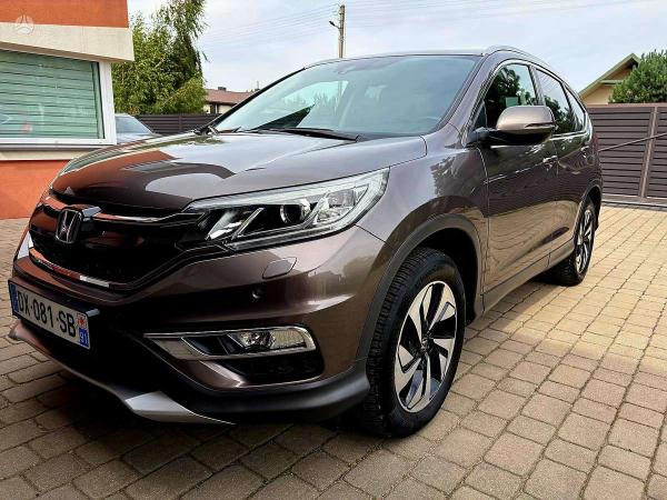 Brūns Honda CR-V 2015 Viļņa, ar dzinēja tilpumu 1.60 L un nobraukumu 180 tūkst. km par 13800 €, foto 1 vietnē AUTOMOTO.COM.LV