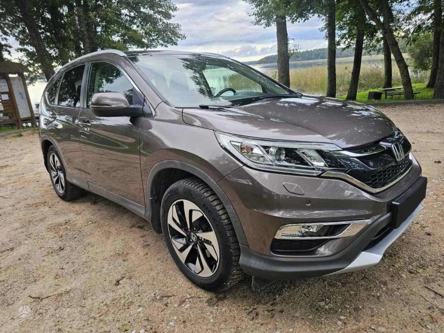 Brūns Honda CR-V 2015 Molėtai, ar dzinēja tilpumu 1.60 L un nobraukumu 150 tūkst. km par 11300 €, foto 20 vietnē AUTOMOTO.COM.LV
