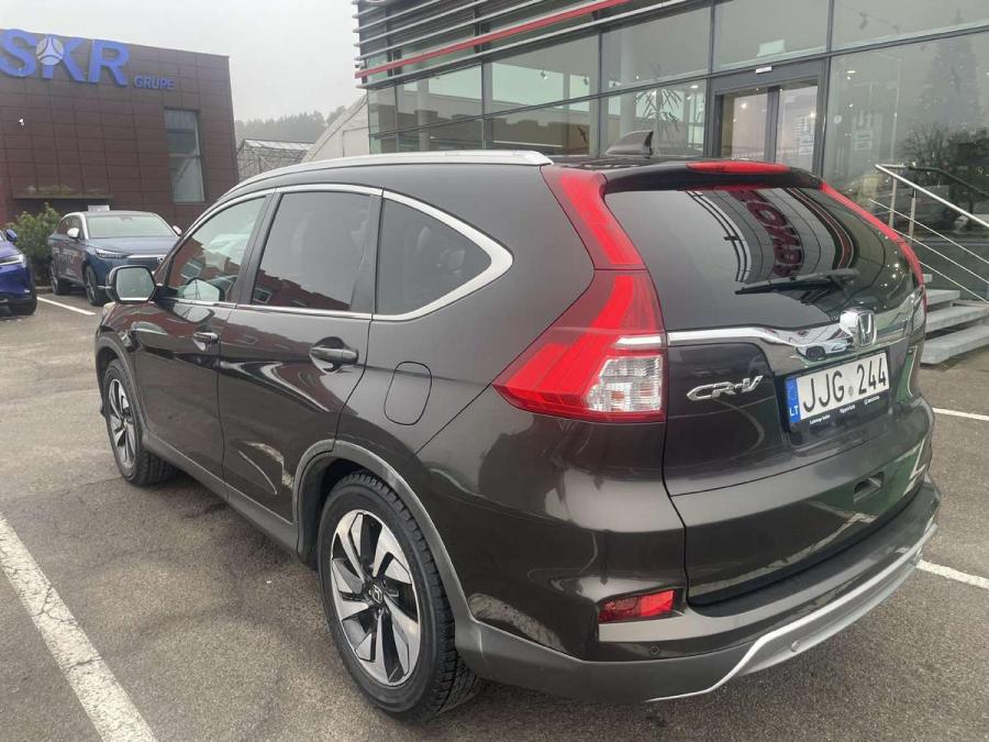 Brūns Honda CR-V 2016 Viļņa, ar dzinēja tilpumu 1.60 L un nobraukumu 173 tūkst. km par 15490 €, foto 5 vietnē AUTOMOTO.COM.LV