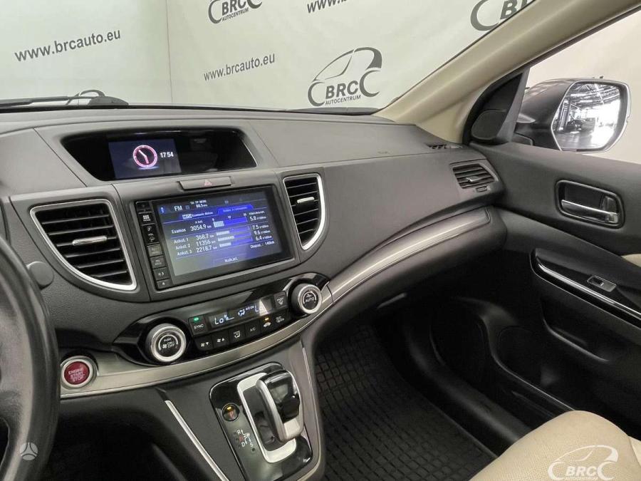 Brūns Honda CR-V 2016 Viļņa, ar dzinēja tilpumu 1.60 L un nobraukumu 200 tūkst. km par 11900 €, foto 28 vietnē AUTOMOTO.COM.LV