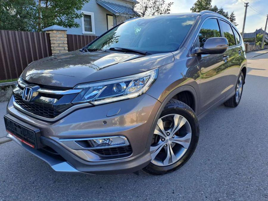 Brūns Honda CR-V 2016 Prienai, ar dzinēja tilpumu 1.60 L un nobraukumu 294 tūkst. km par 11900 €, foto 1 vietnē AUTOMOTO.COM.LV