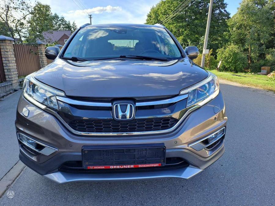 Brūns Honda CR-V 2016 Prienai, ar dzinēja tilpumu 1.60 L un nobraukumu 294 tūkst. km par 11900 €, foto 3 vietnē AUTOMOTO.COM.LV