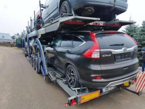 Brown Honda CR-V 2017 in Utena, with an engine capacity of 1.60 L and mileage of 249 thousand km for 10800 €, photo 22 on AUTOMOTO.COM.LV