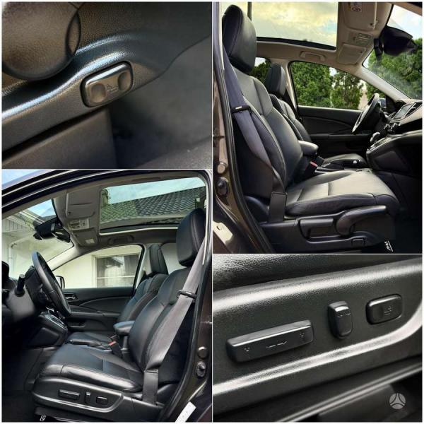 Brown Honda CR-V 2018 in Kaunas, with an engine capacity of 1.60 L and mileage of 199 thousand km for 14800 €, photo 6 on AUTOMOTO.COM.LV